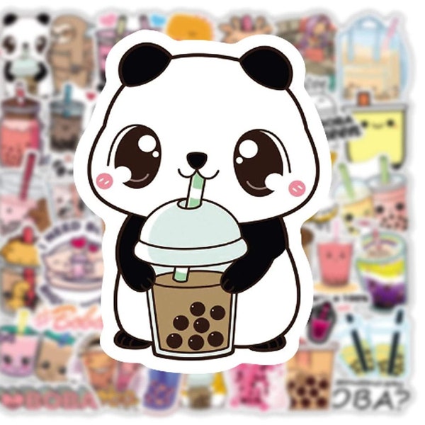 Bubble Tea Stickers - Etsy Canada