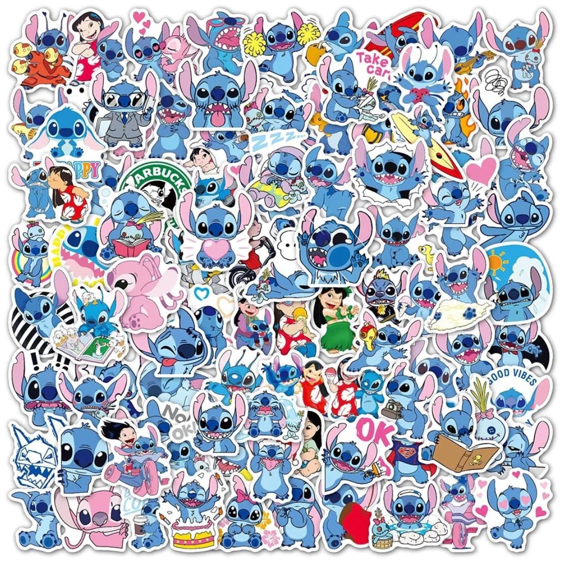 Lilo & Stitch Sticker Pack Lilo and Stitch Stickers Disney Stickers ...