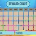 Kids Task Reward Chart, Chore Reward Chart, Task Tracking for Kids ...