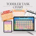 Kids Task Reward Chart, Chore Reward Chart, Task Tracking for Kids ...
