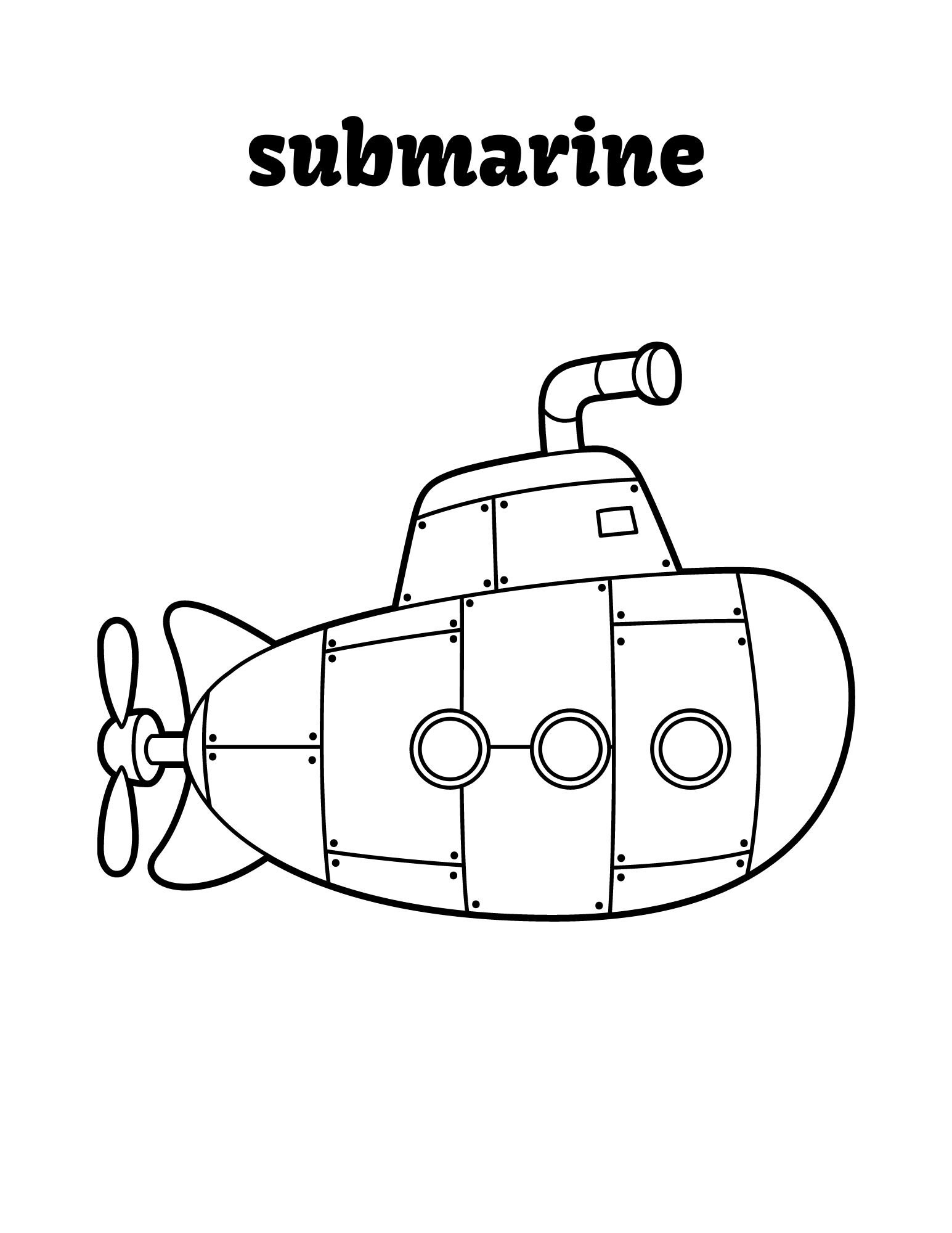 Ocean Themed Coloring Pages, My First Coloring Pages, Under the Sea ...