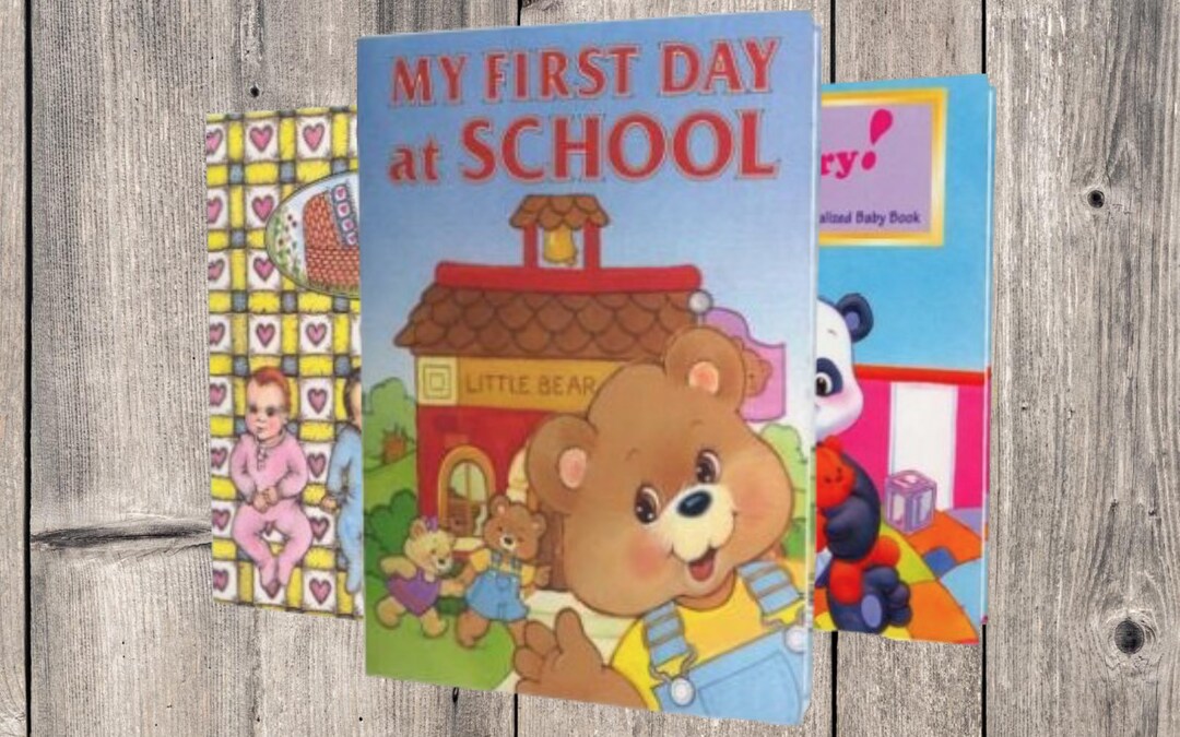 Personalized Children Book First Day of School Personalized Children ...