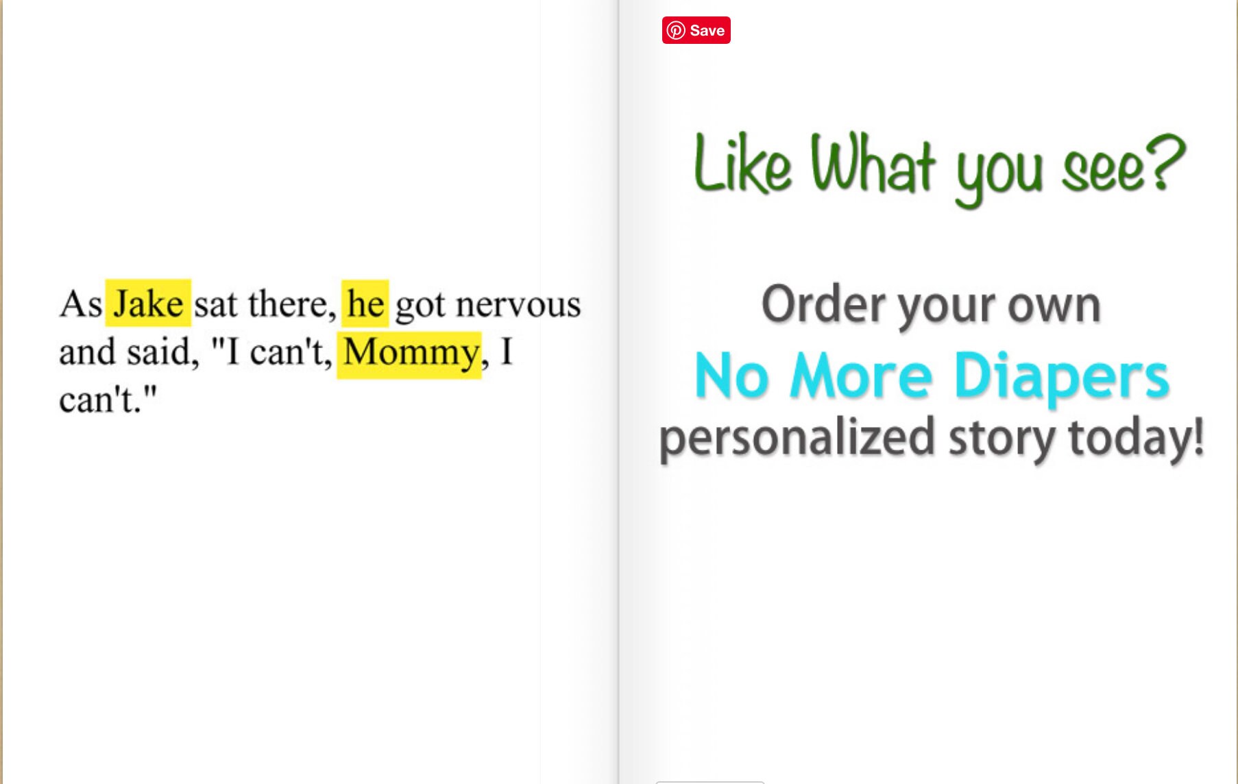 Personalized Children Books No More Diapers Personalized Children Gift ...