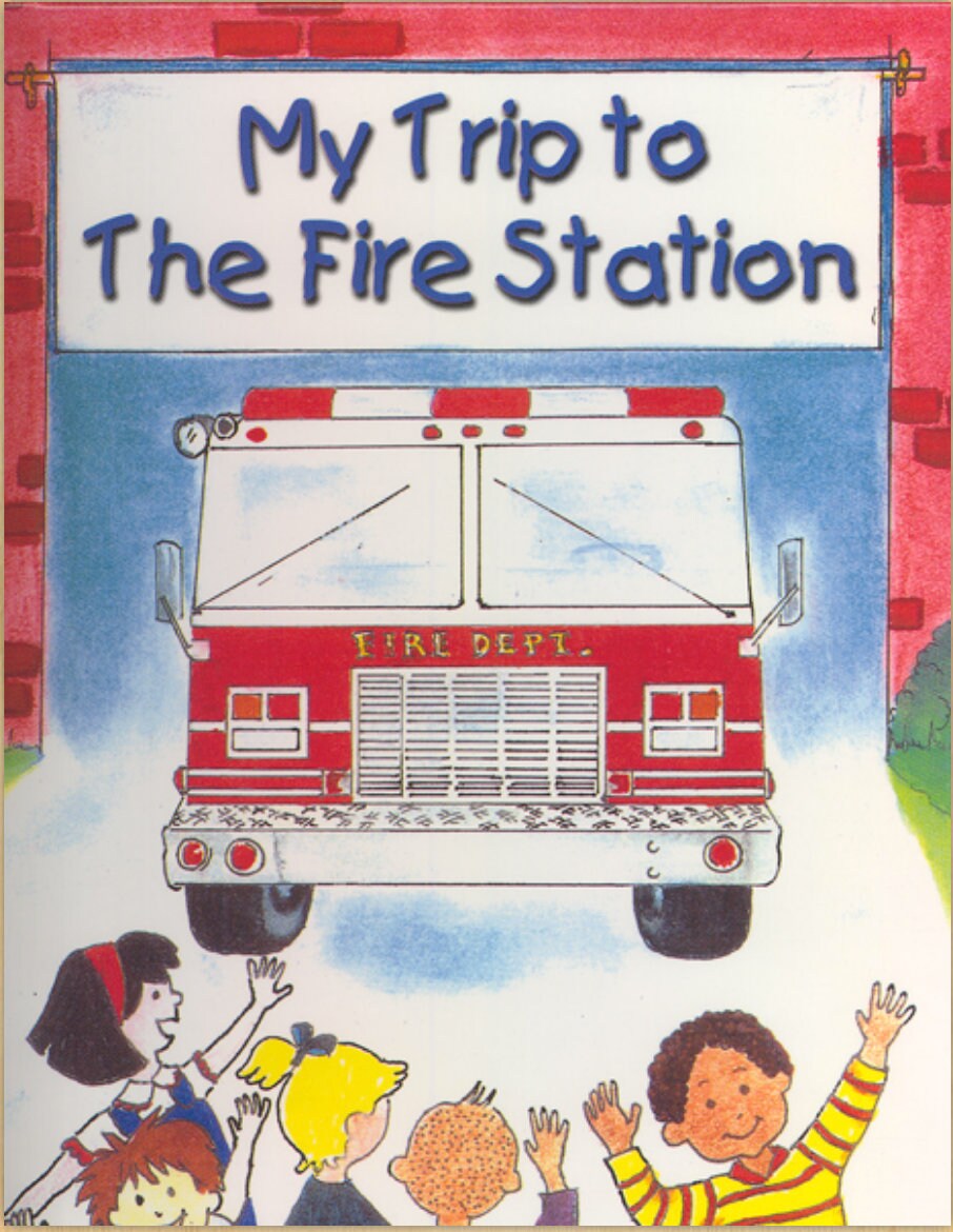 Personalized Children Books Fire Station Personalized Childrens Gift ...