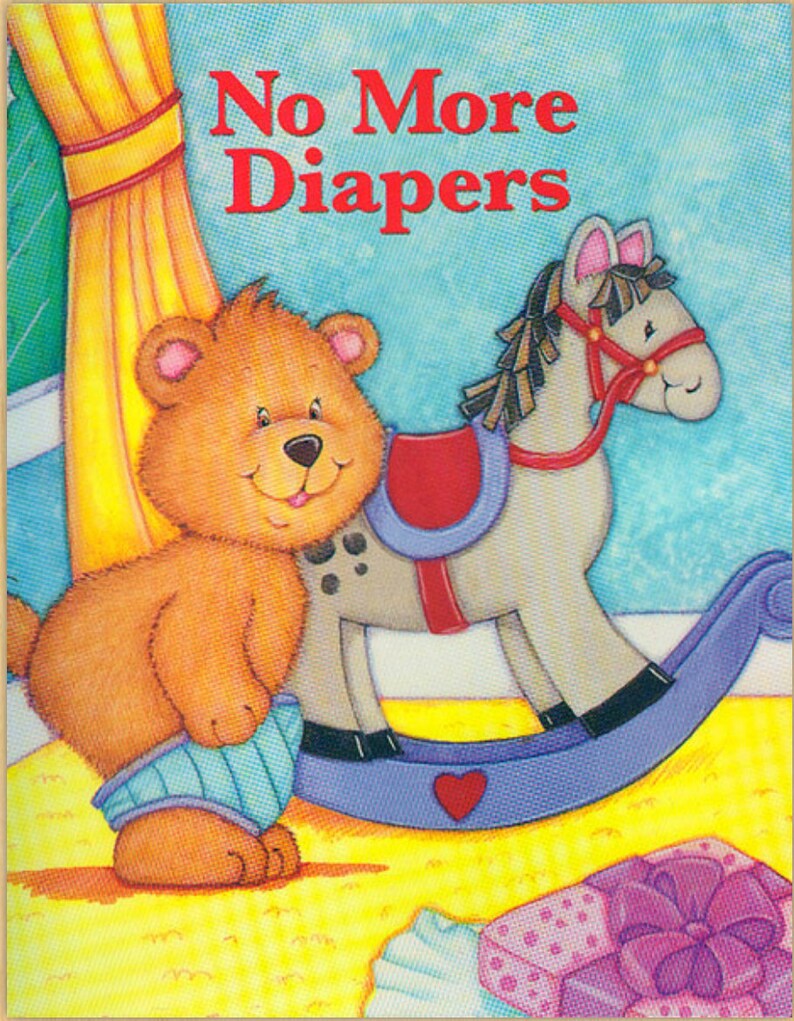 Personalized Children Books No More Diapers Personalized - Etsy