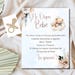 Spanish Boys Teddy Don't Say Baby Boho Baby Shower Game Sign, Flora ...