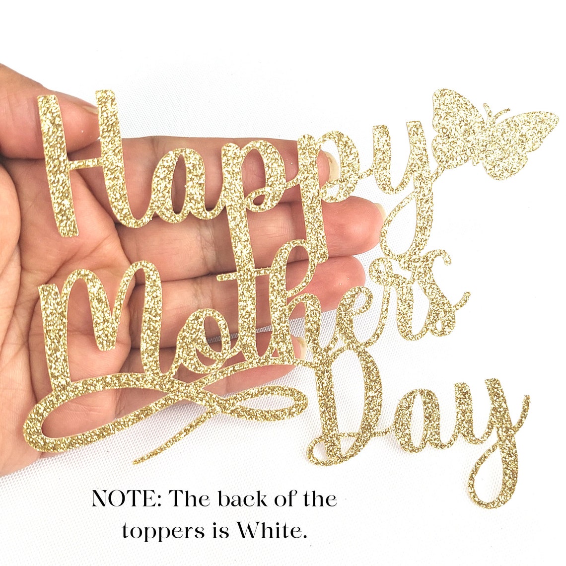 Happy Mother's Day Toppers Treat Toppers Breakable Heart - Etsy