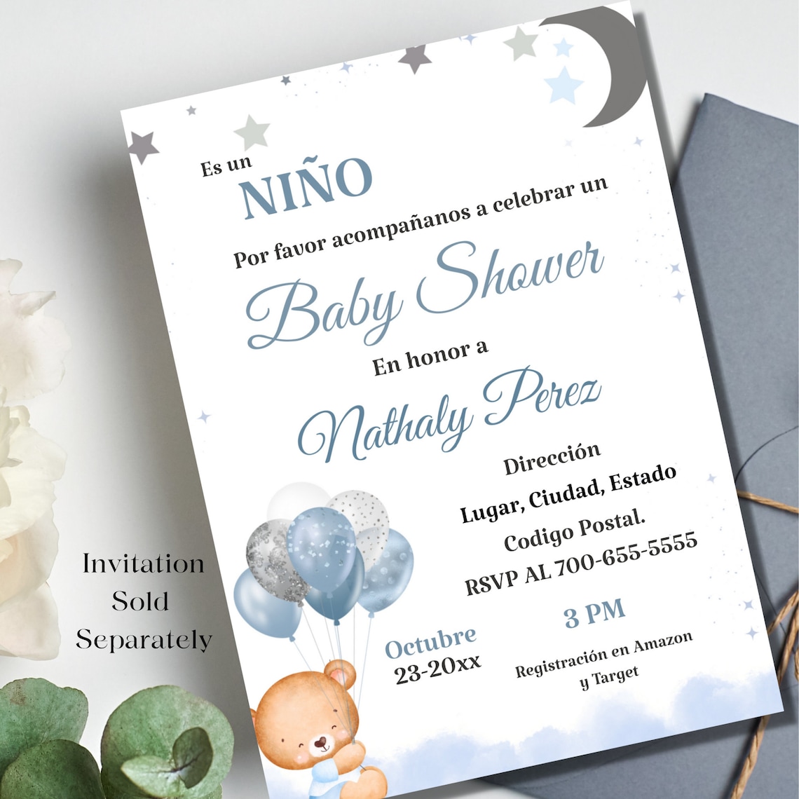 Spanish Baby Shower Game, the Pacifier Hunt Boys Baby Shower Game ...