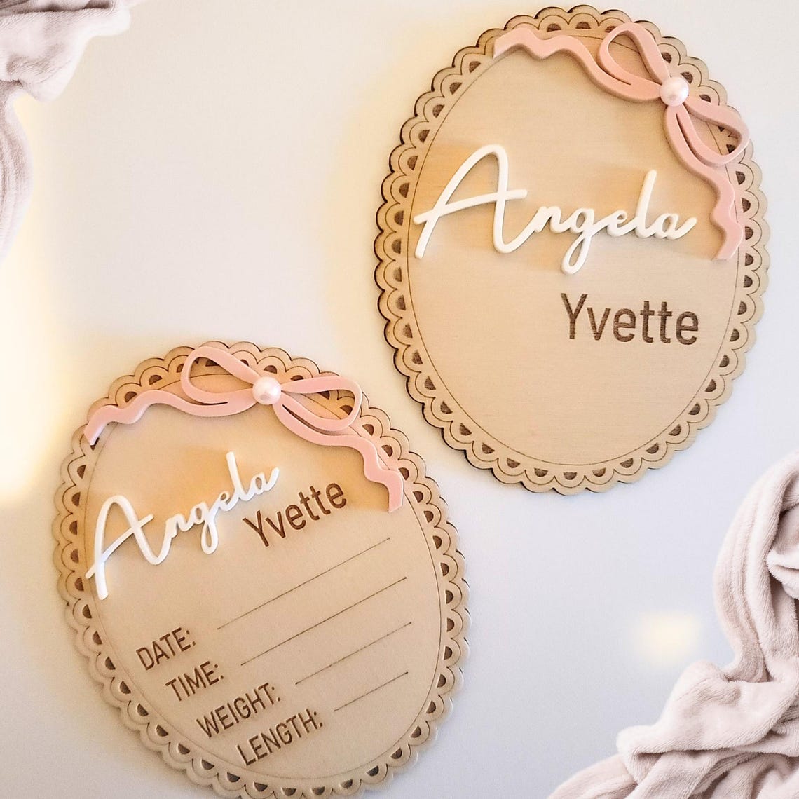 Baby Milestone Signs Birth Stats Sign Hospital Newborn Name Sign Baby ...