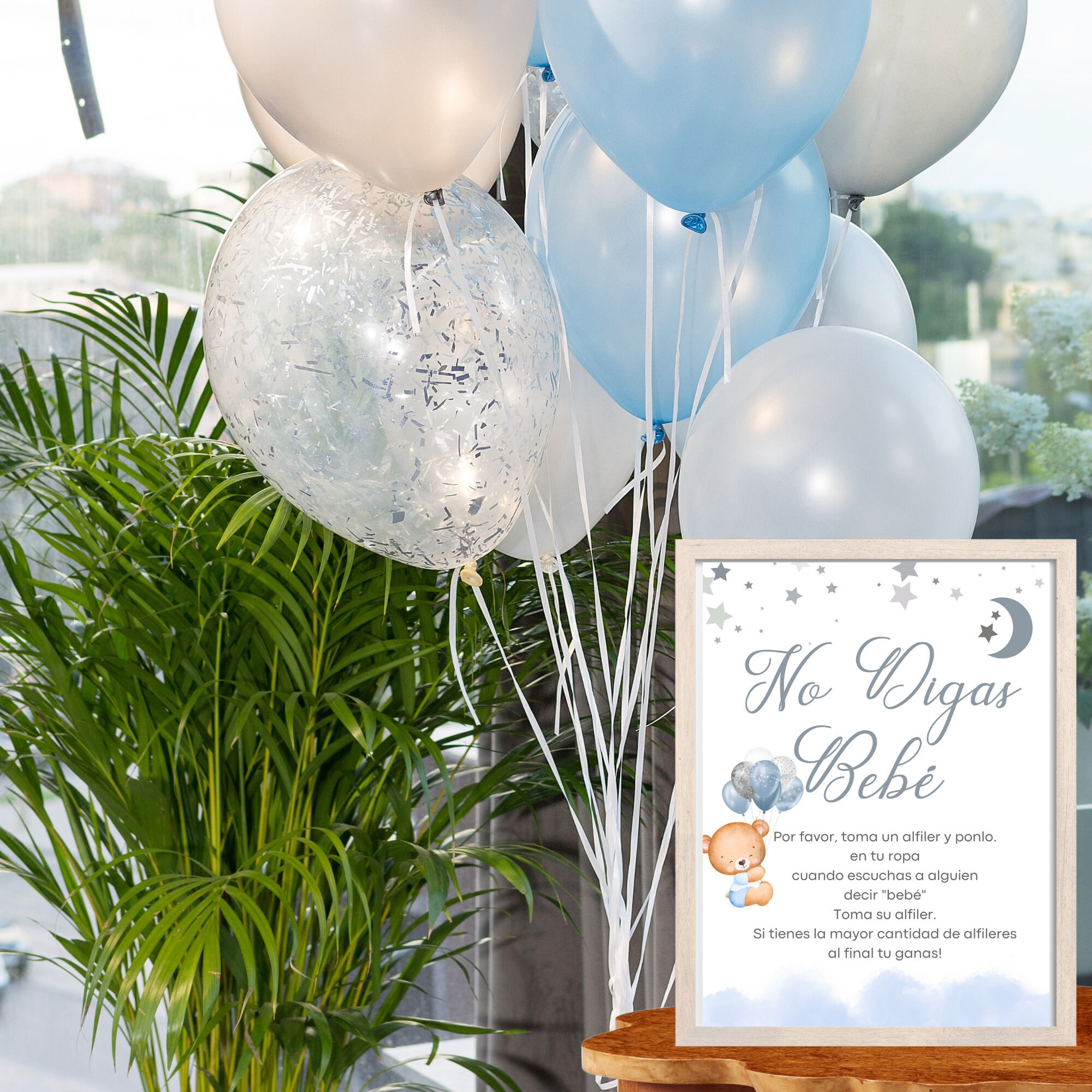 Spanish Baby Shower Printable Games Bundle, Spanish Table Signs and ...