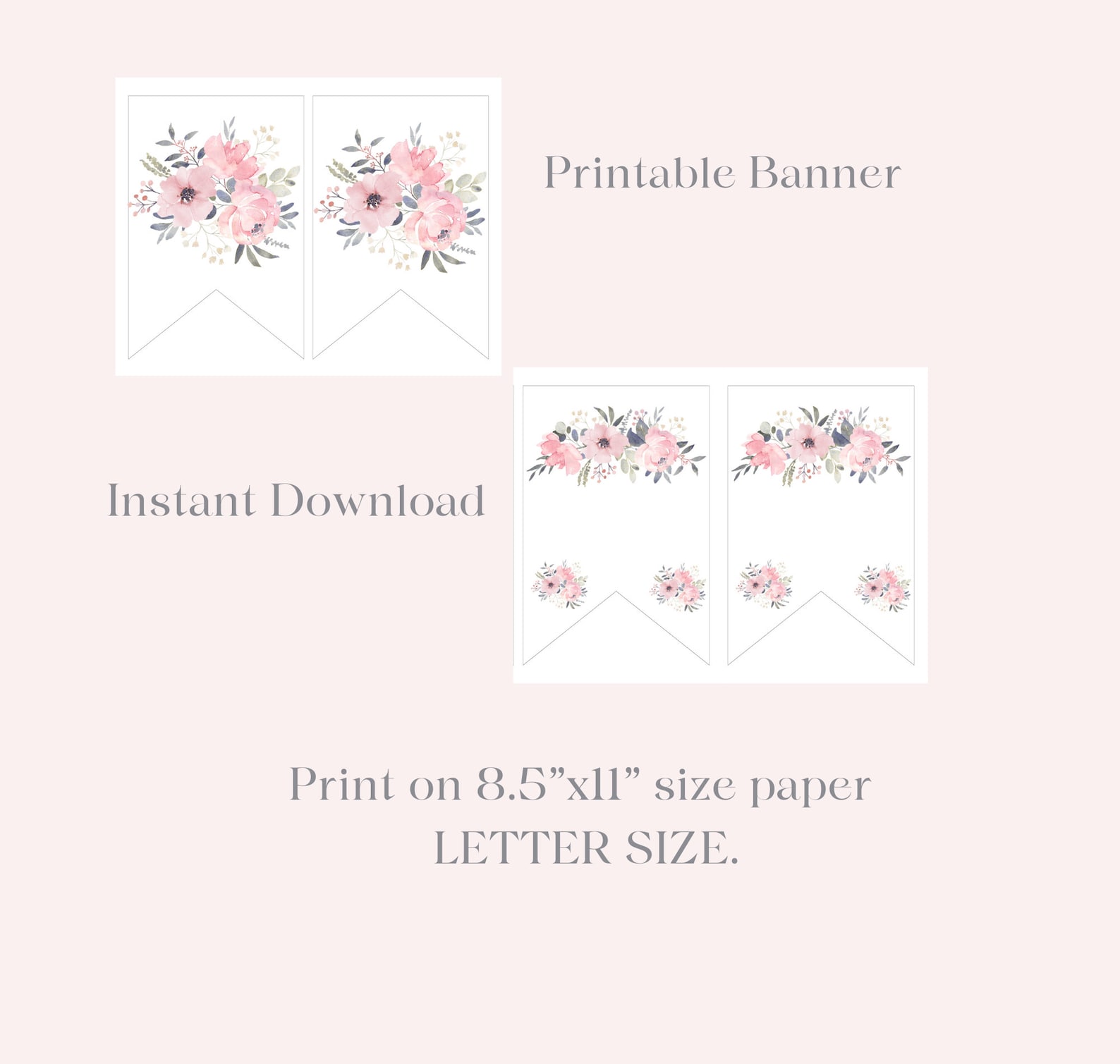 Happy Mother's Day Bunting Mother's Day Printable - Etsy