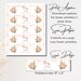 Editable Teddy Bear Baby Shower Bottle Label Water Bottle - Etsy