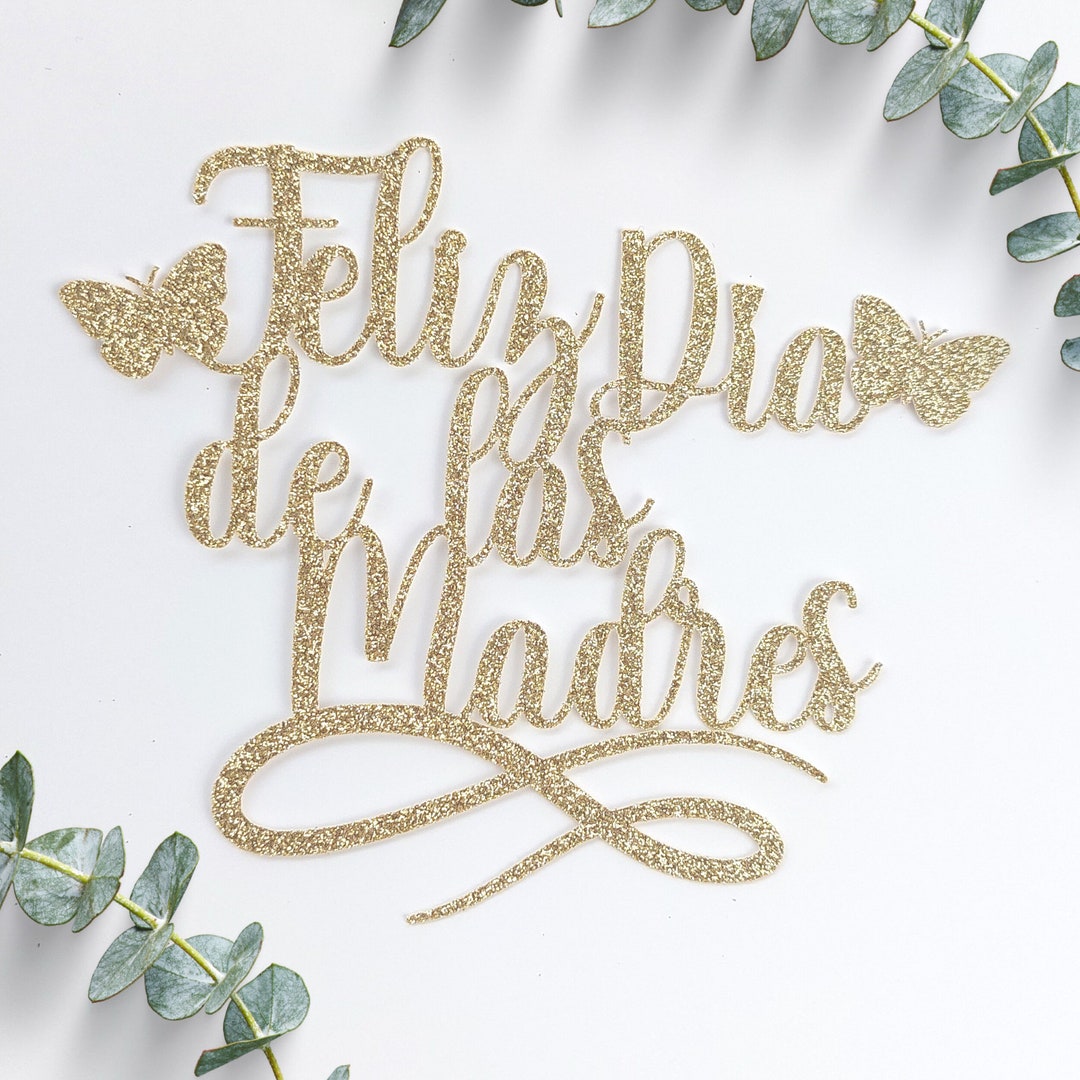 3-6 or 12 Pcs Feliz Dia De Las Madres Topper- Treat Breakable Heart ...