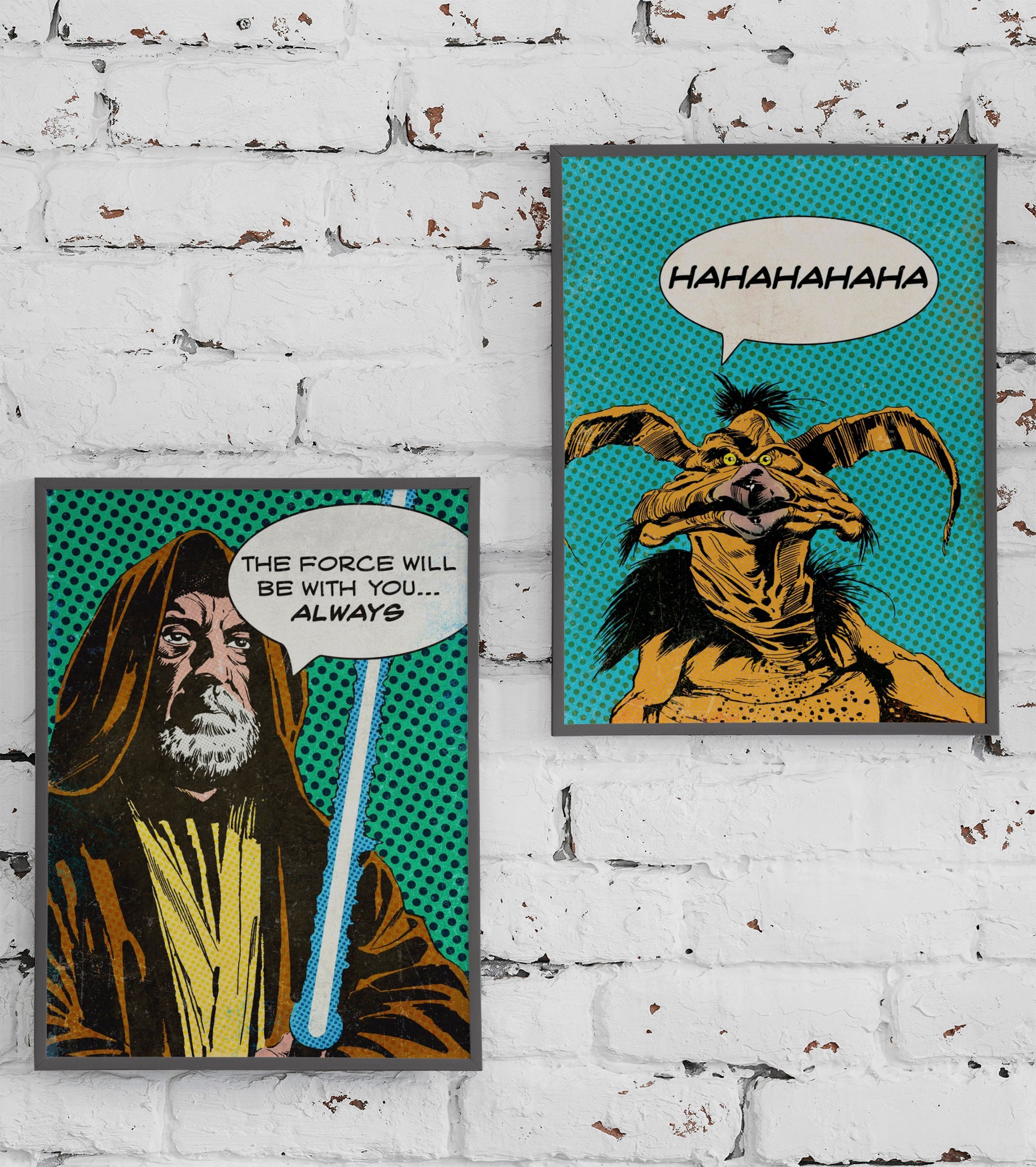 Star Wars Pop Art Quotes Poster Set of 15 Digital Download - Etsy