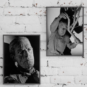 Classic Monsters Horror Poster Set | Digital Download Printables | 8 ...