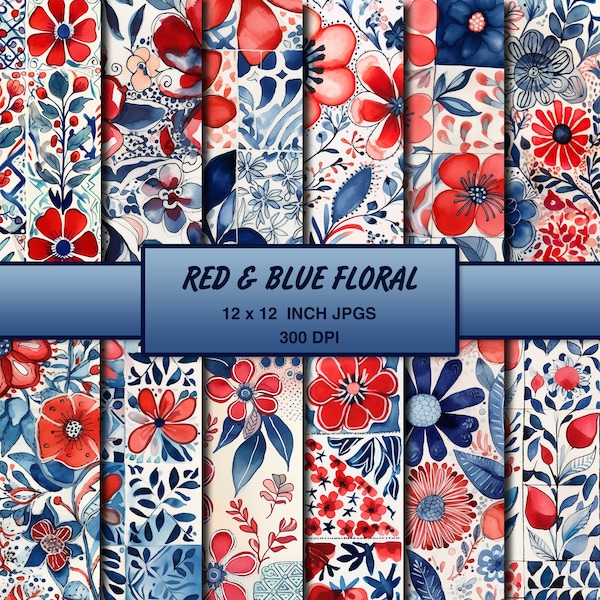 Floral Backgrounds - Etsy