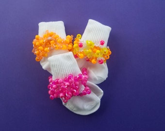 Girls Fancy Socks - Etsy