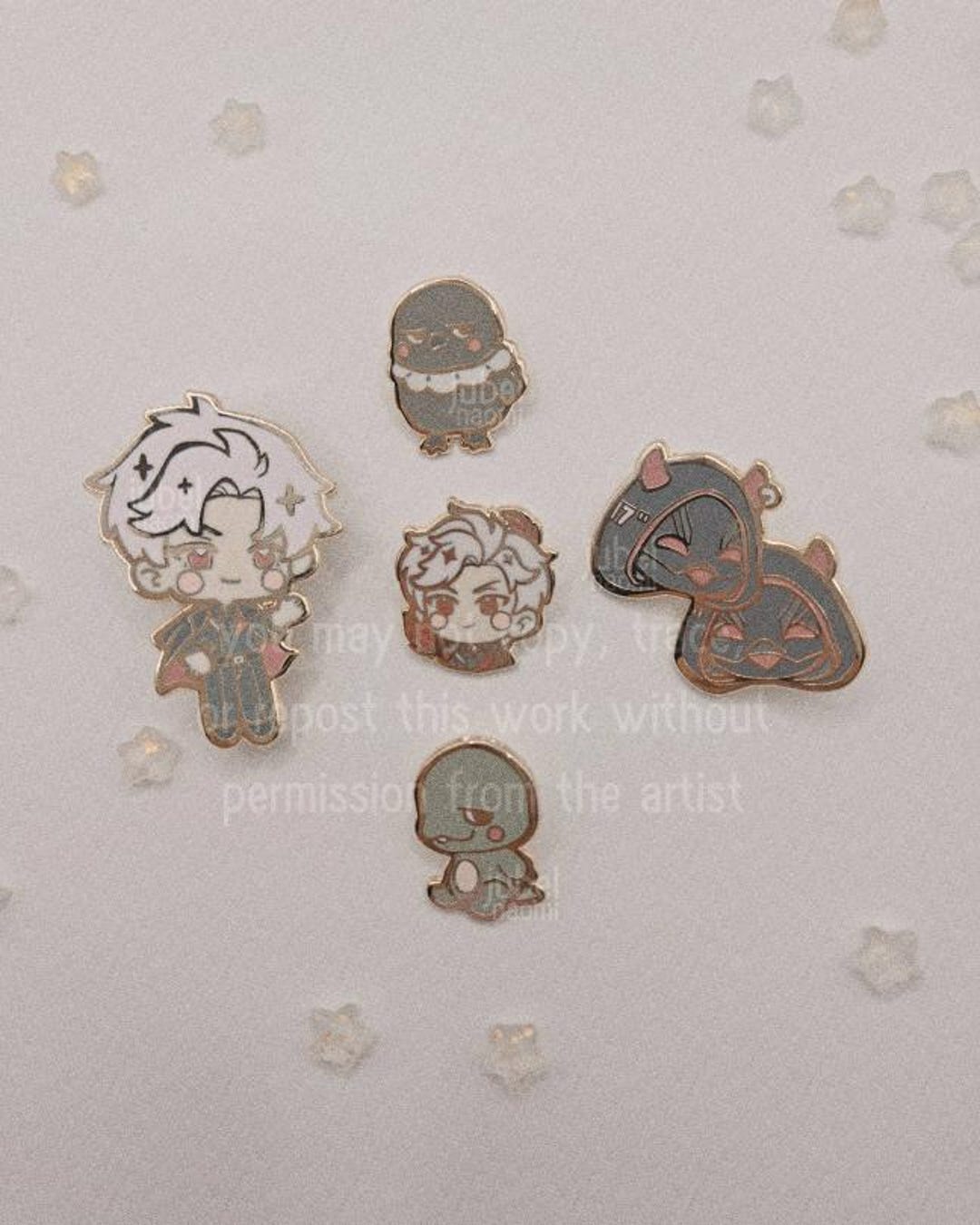 Sylus Enamel Pins | Love & Deepspace - Etsy