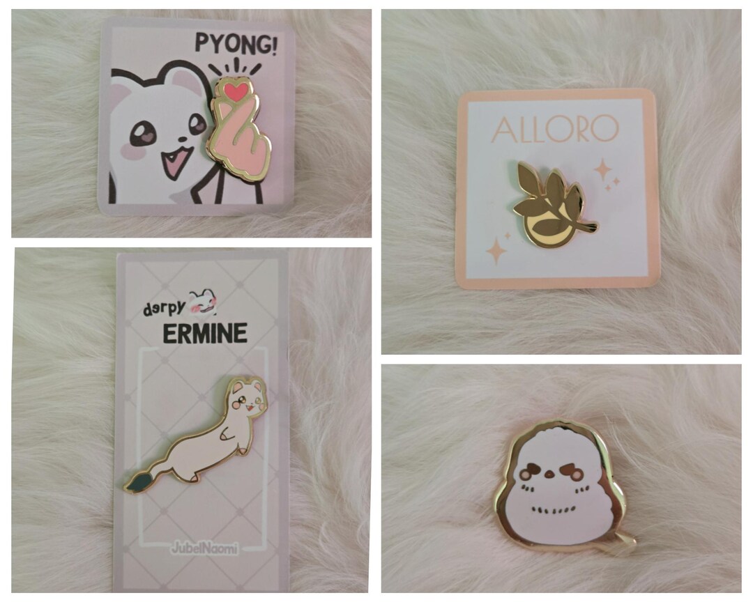 Forest Friends Set | Enamel Pins - Etsy