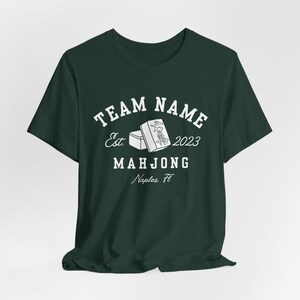Custom Mahjong Team Shirt, Personalized Gift - Etsy
