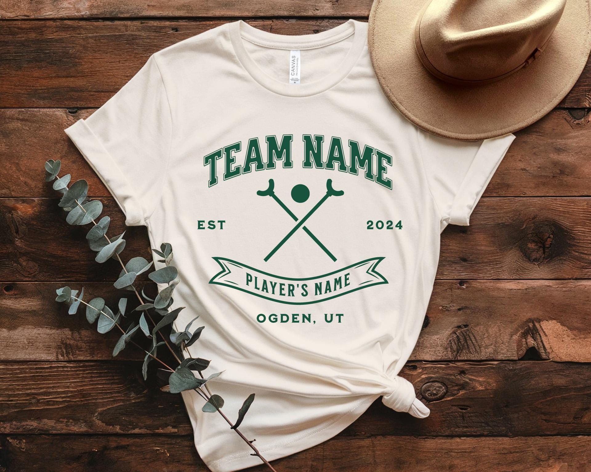Custom Shuffleboard Team T-shirt, Personalized Player Game Day Shirt ...