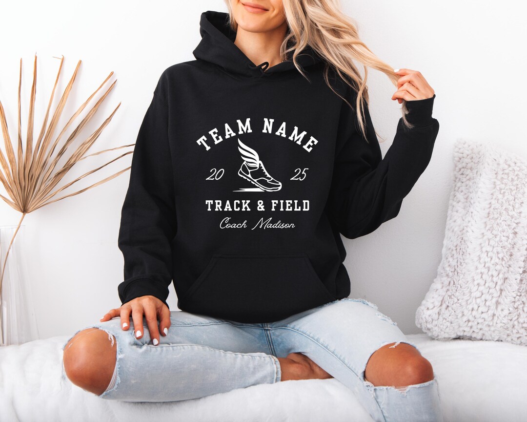 Personalized Track & Field Coach Shirt, Track and Field Unisex Gift ...