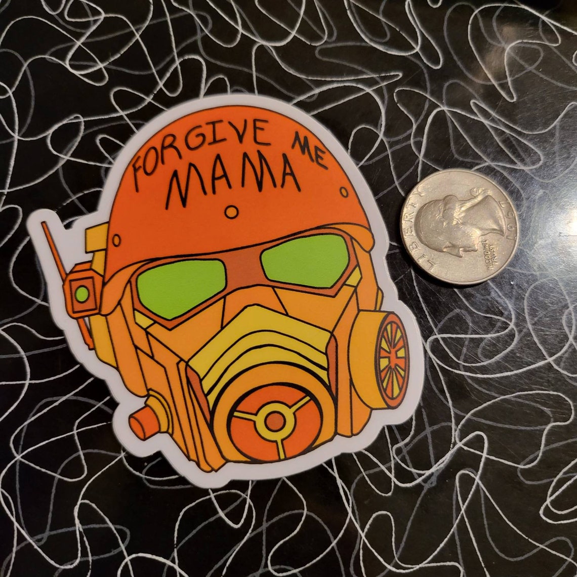 Forgive Me Mama Sticker - Etsy