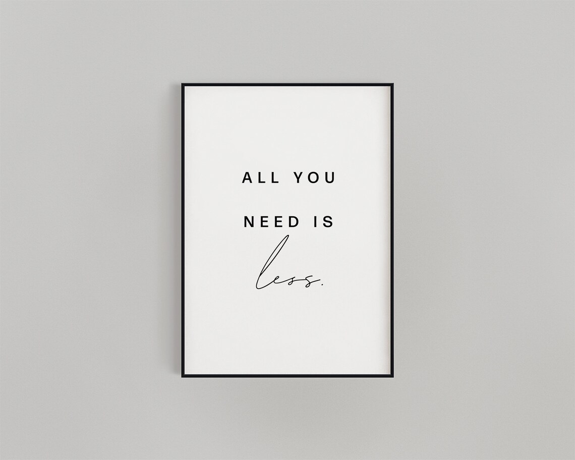 Minimal Home Decor Printable Art, Minimalist Print, Living Room Decor ...
