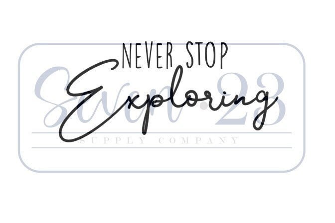 Never Stop Exploring SVG Download - Etsy