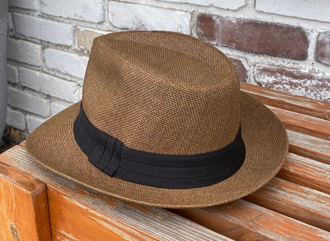 Unisex Panama Authentic Woven Palm Hat, Summer Hat, Beach Hat, Wide ...