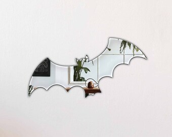 Bat Mirror - Etsy