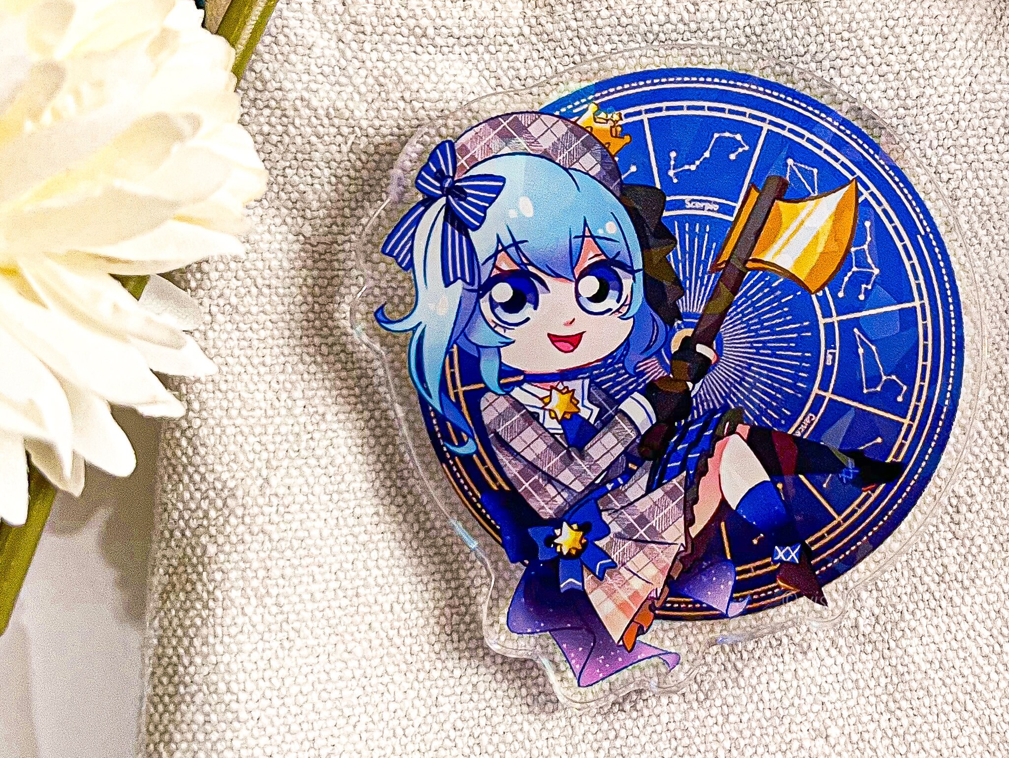 3" Hololive Chibi Pins - Cute Holographic Anime Vtubers - Holomyth ...