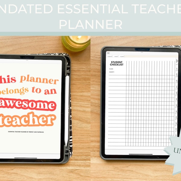 Teacher Planner - Etsy