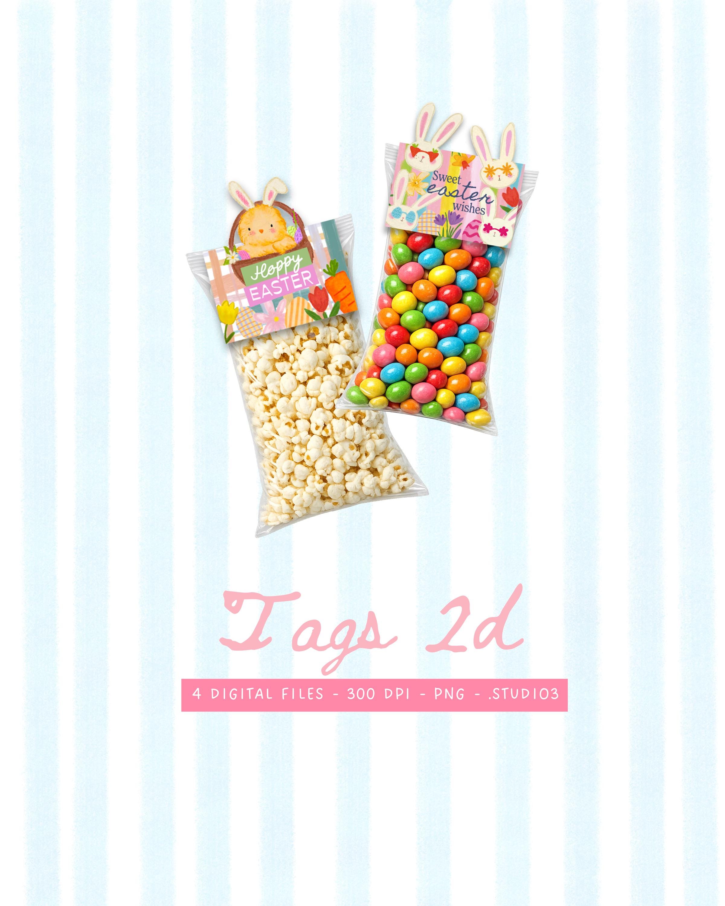 Easter Mega Bundle | Clipart, Chip Bags, Candy Boxes & Tags ...