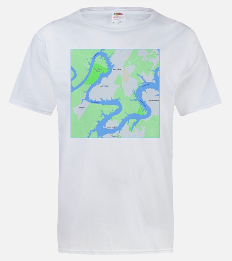 Lago Vista & Austin – Maps - Etsy