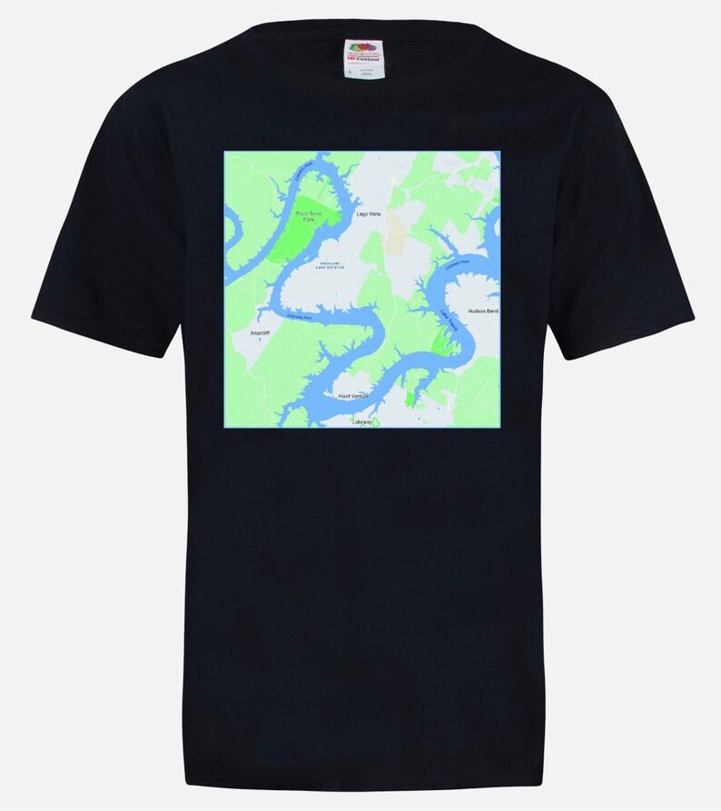 Lago Vista & Austin – Maps - Etsy