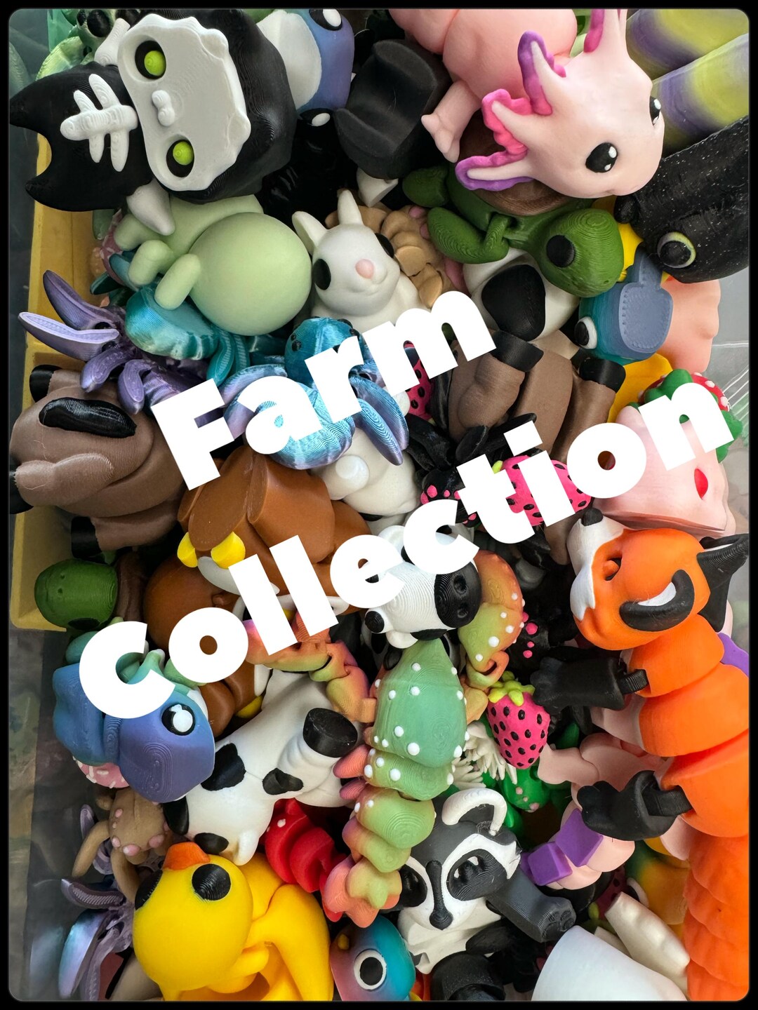 3D Printed Farm Animals - Etsy