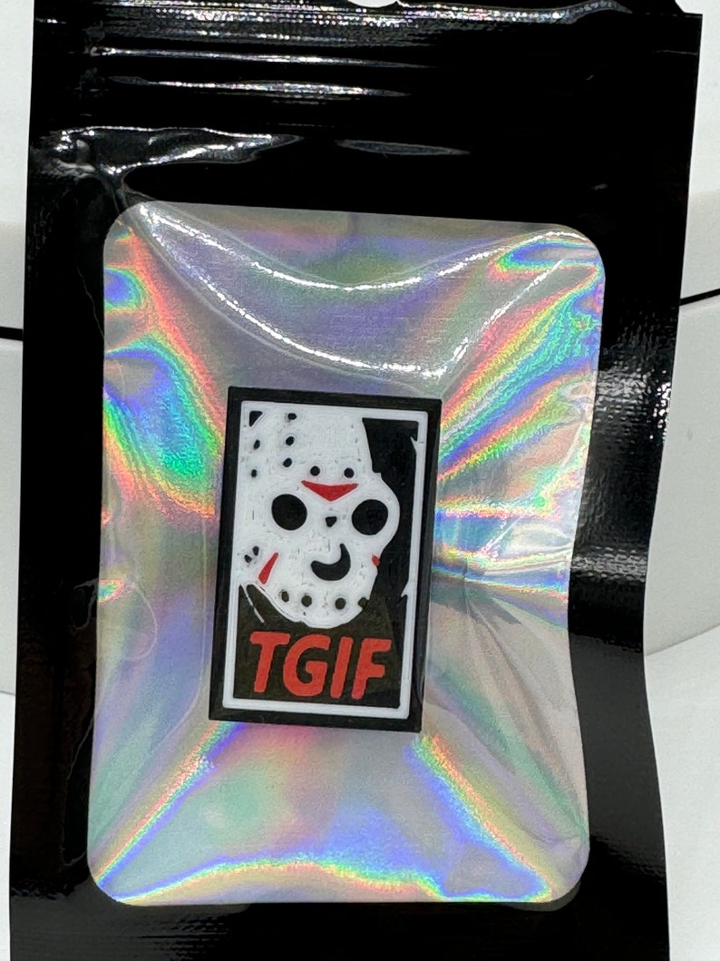 TGIF Jason Voorhees Friday the 13th Pin - Etsy