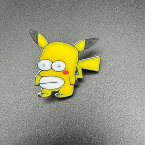 Homer Simpson x Pikachu Mashup Pin