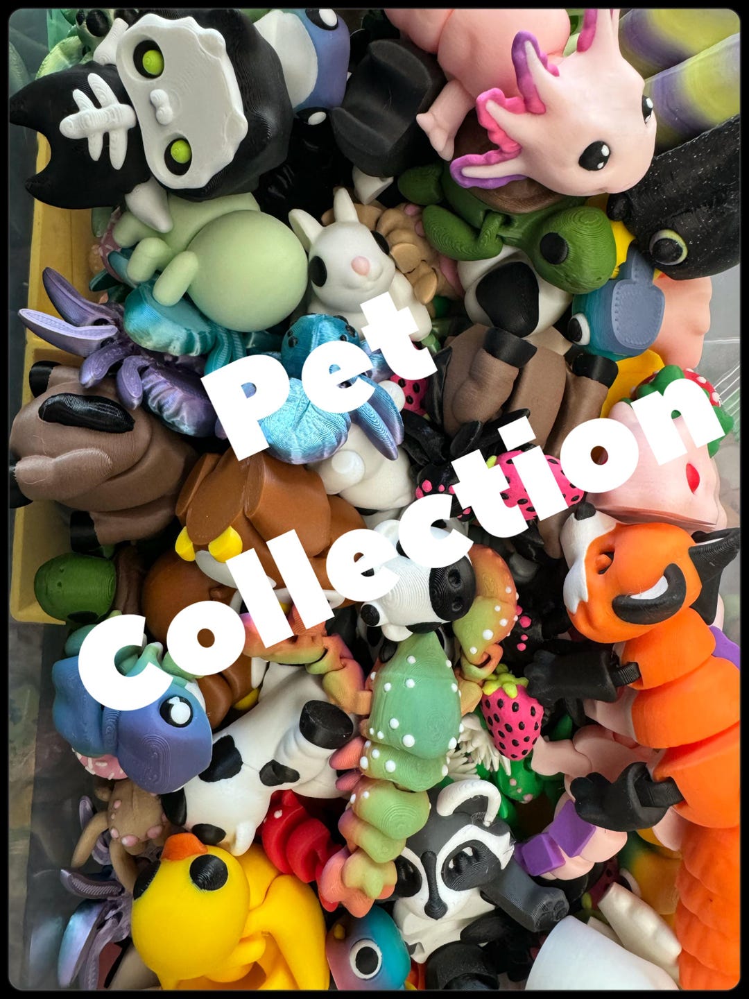 Pet Collection | Flexi Fidget Friends | Small | 3D Printed ...
