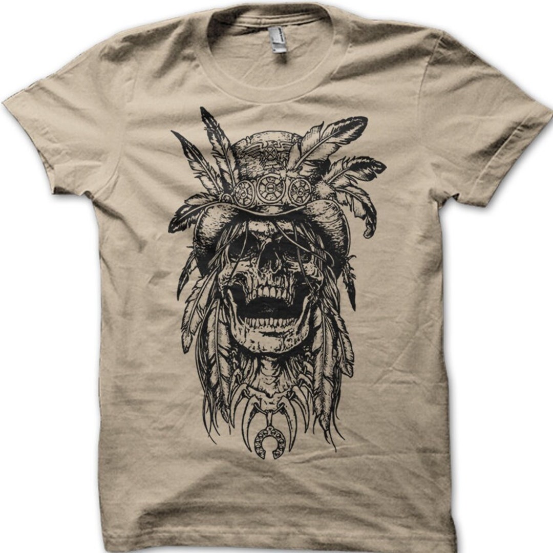 Baron Samedi Skull Tshirt All Seeing EYE Front and Back Print T-shirt ...