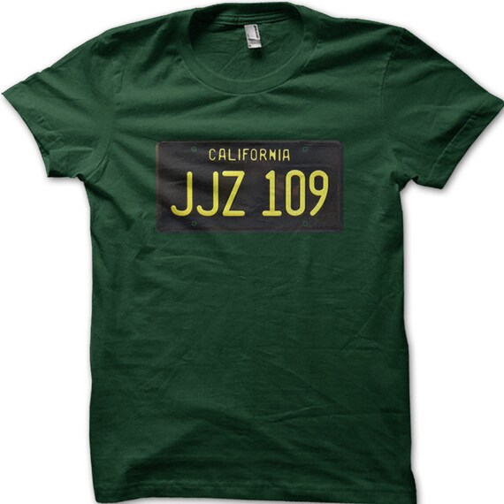 Mustang 390GT 68 Bullitt License Plate JJZ109 Cotton T-shirt - Etsy