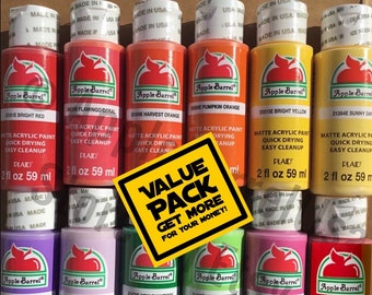 Apple Barrel Paint Colors - Etsy