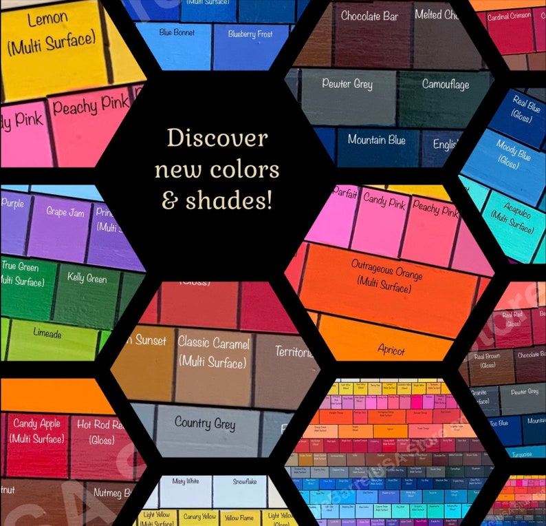 NEW Etsy Exclusive! Apple Barrel Colors Chart. Digital Download ...