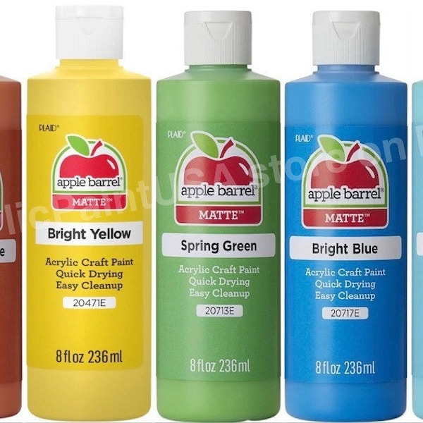 Apple Barrel Acrylic Paint - Etsy