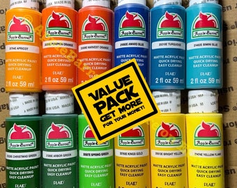 Apple Barrel Paint Colors - Etsy