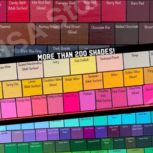 NEW Etsy Exclusive Apple Barrel Colors Chart. Digital Download ...