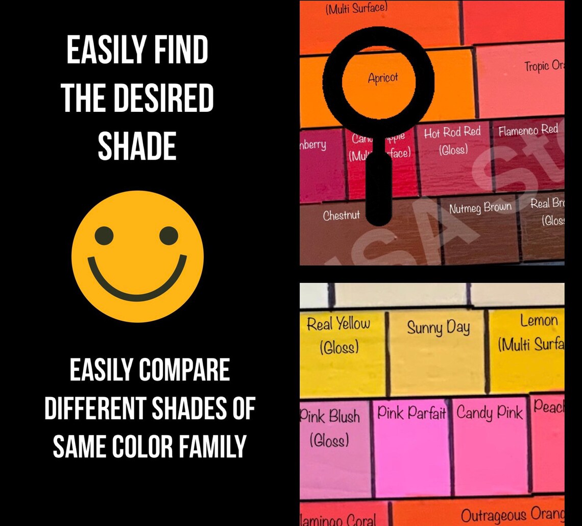 NEW Etsy Exclusive! Apple Barrel Colors Chart. Digital Download ...