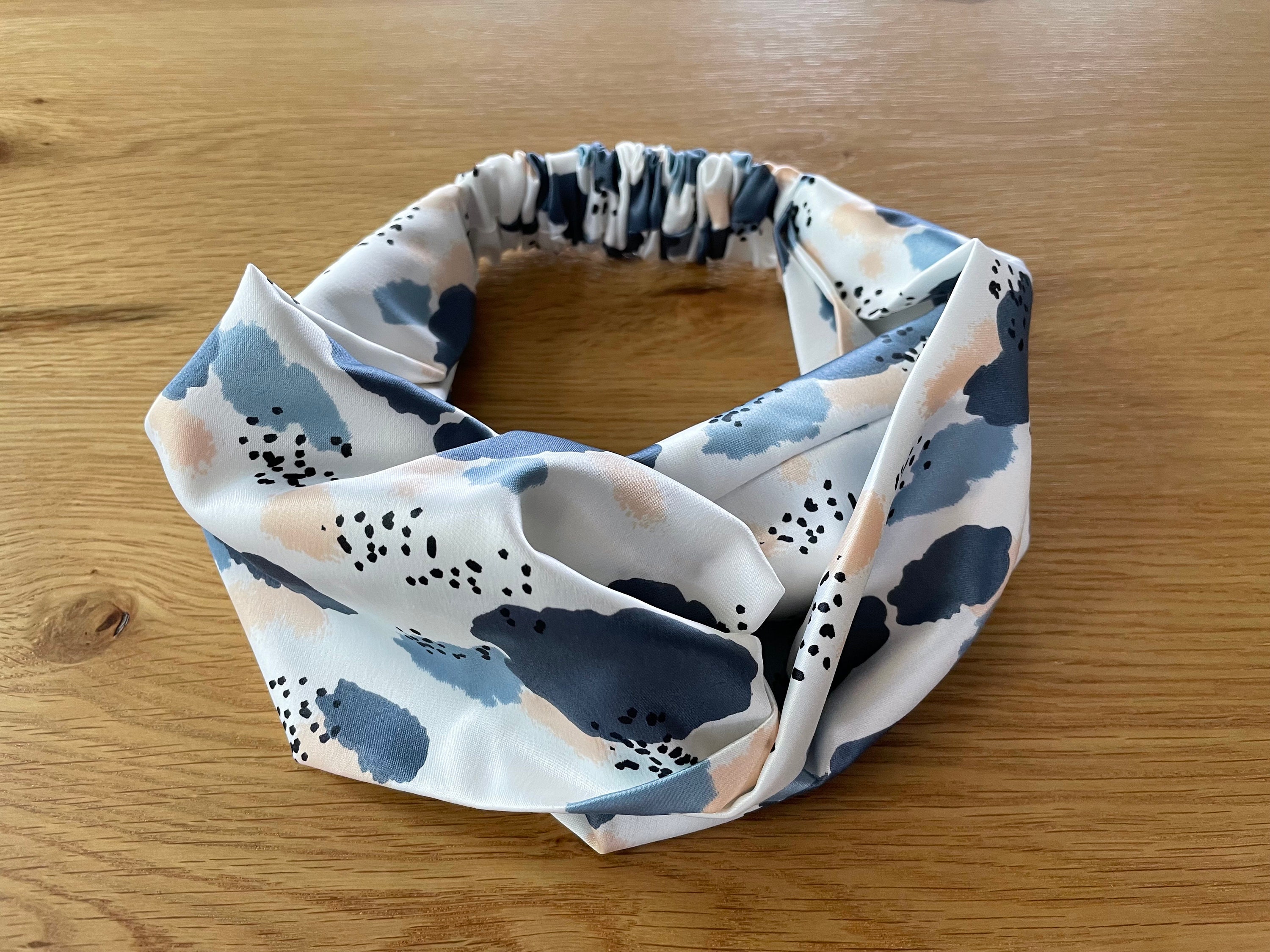 Soft Silky Stretchy Chunky Headband With Twist | Etsy