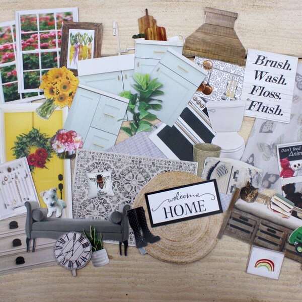 Dollhouse Stickers - Etsy